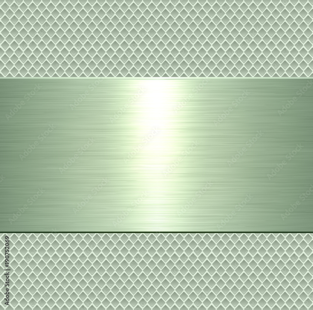 Metallic plate background greenMetallic background, green metal plate ...