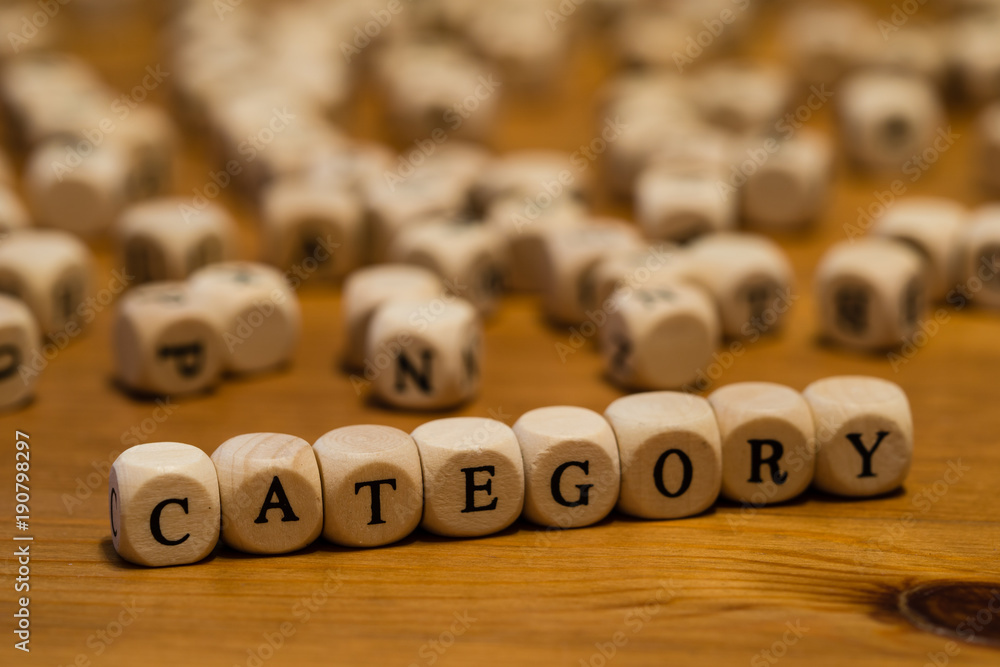 Category Stock Photo | Adobe Stock