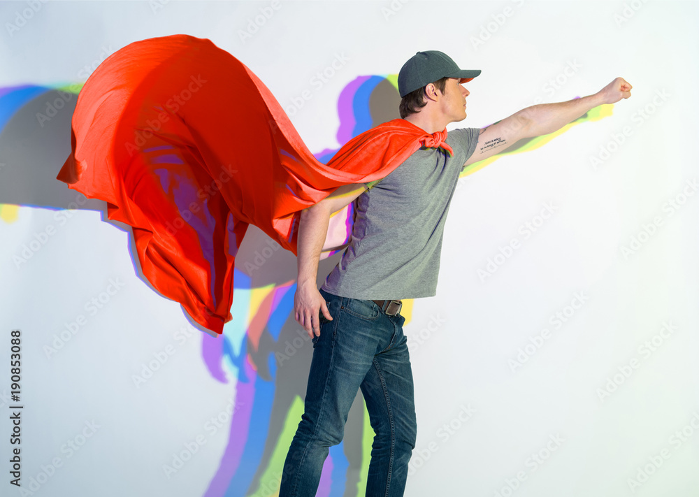 Superman Side Profile