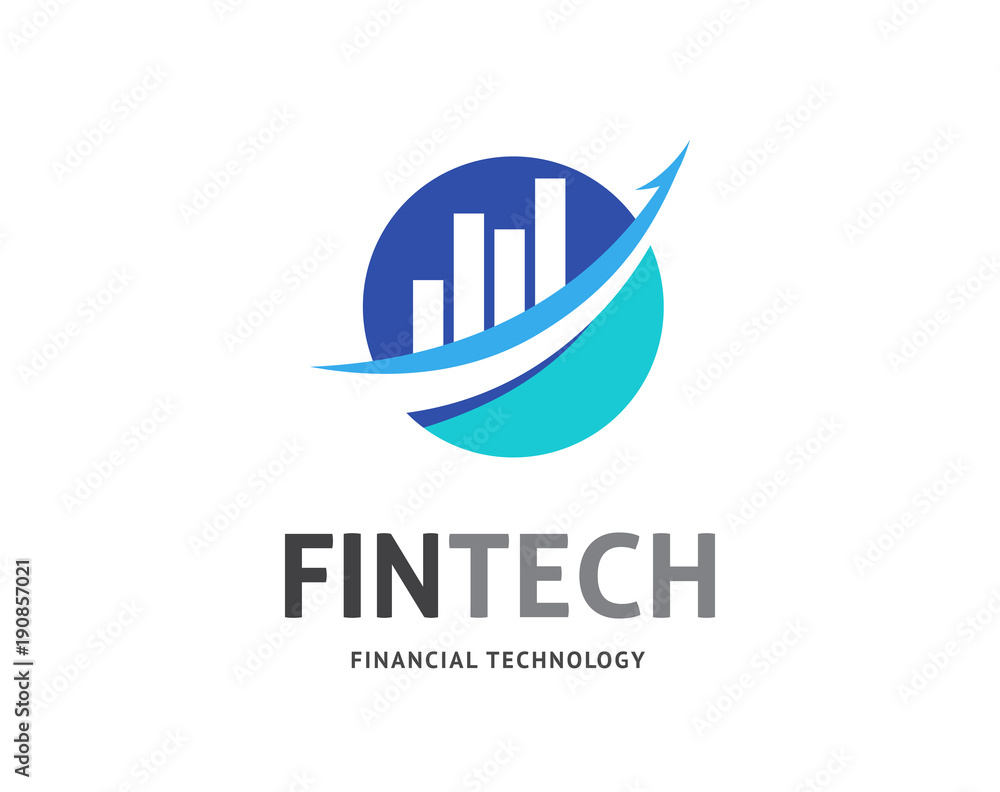 Modern logo concept design for fintech Stock Vector | Adobe Stock