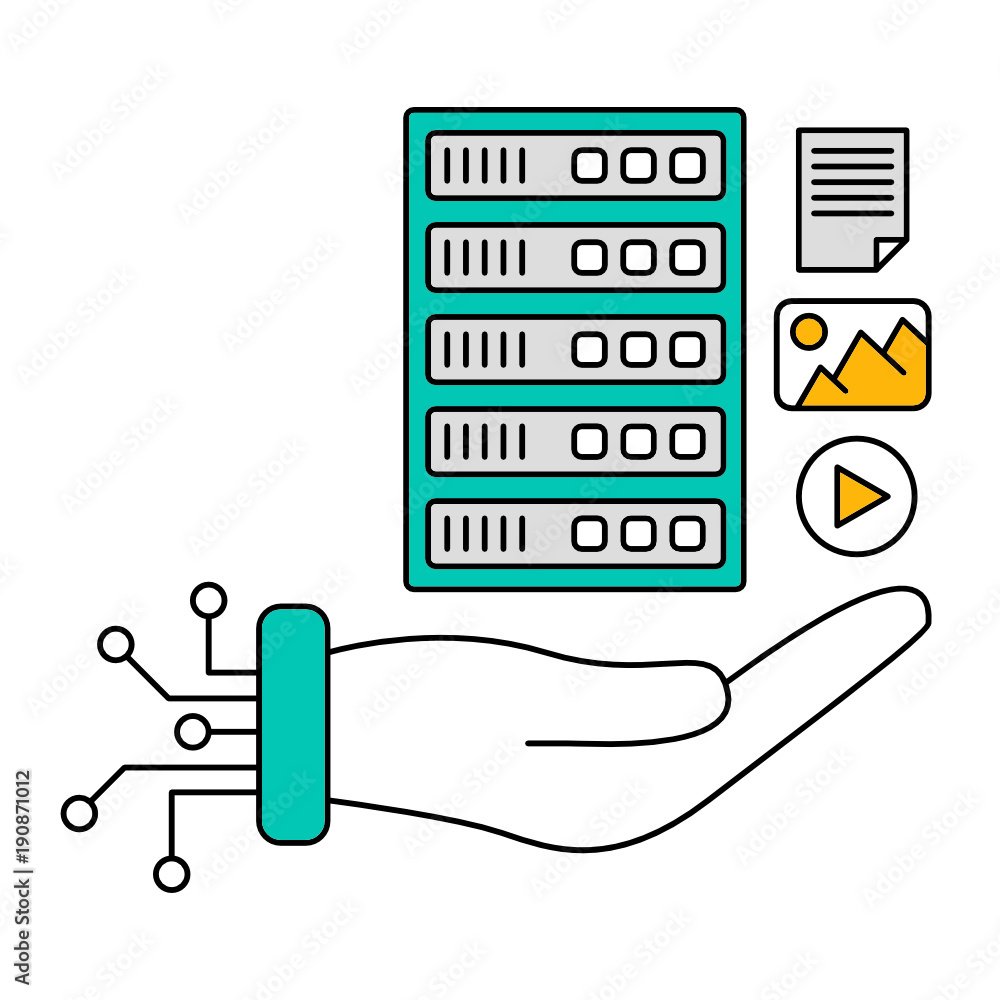 structured data vector icon Stock Vector | Adobe Stock