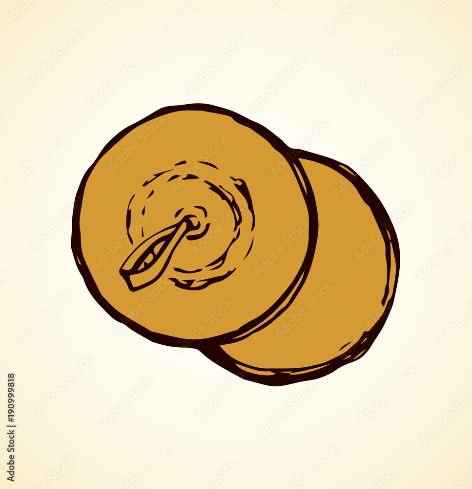Cymbals. Vector drawing Stock Vector | Adobe Stock