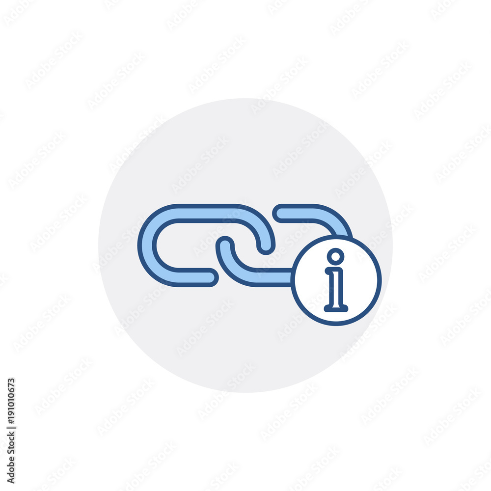 Hyperlink Button Icon Hyperlink Button Icon