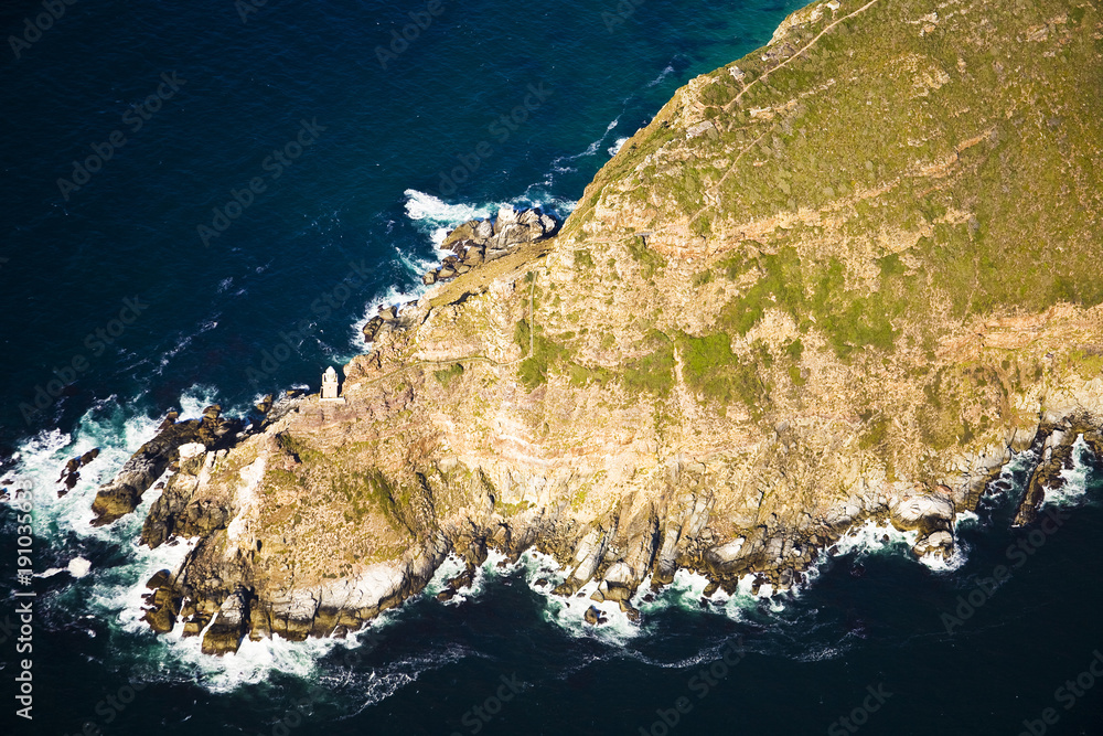 Indian Atlantic Ocean Meet Cape Point Africa
