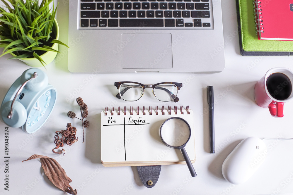 Laptop, Books And Coffee