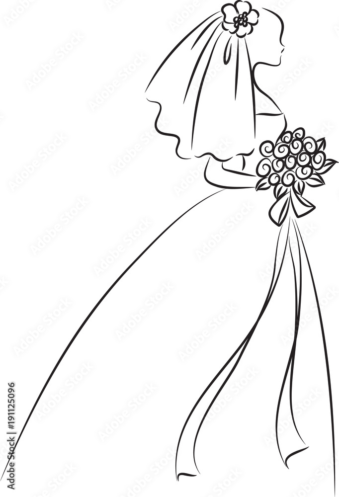 Bride Illustration