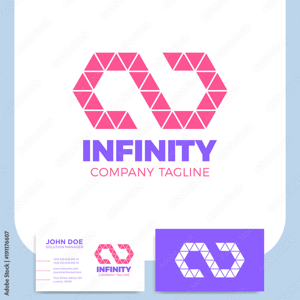 Infinity symbol logo design infinity logo template infinity media logo ...
