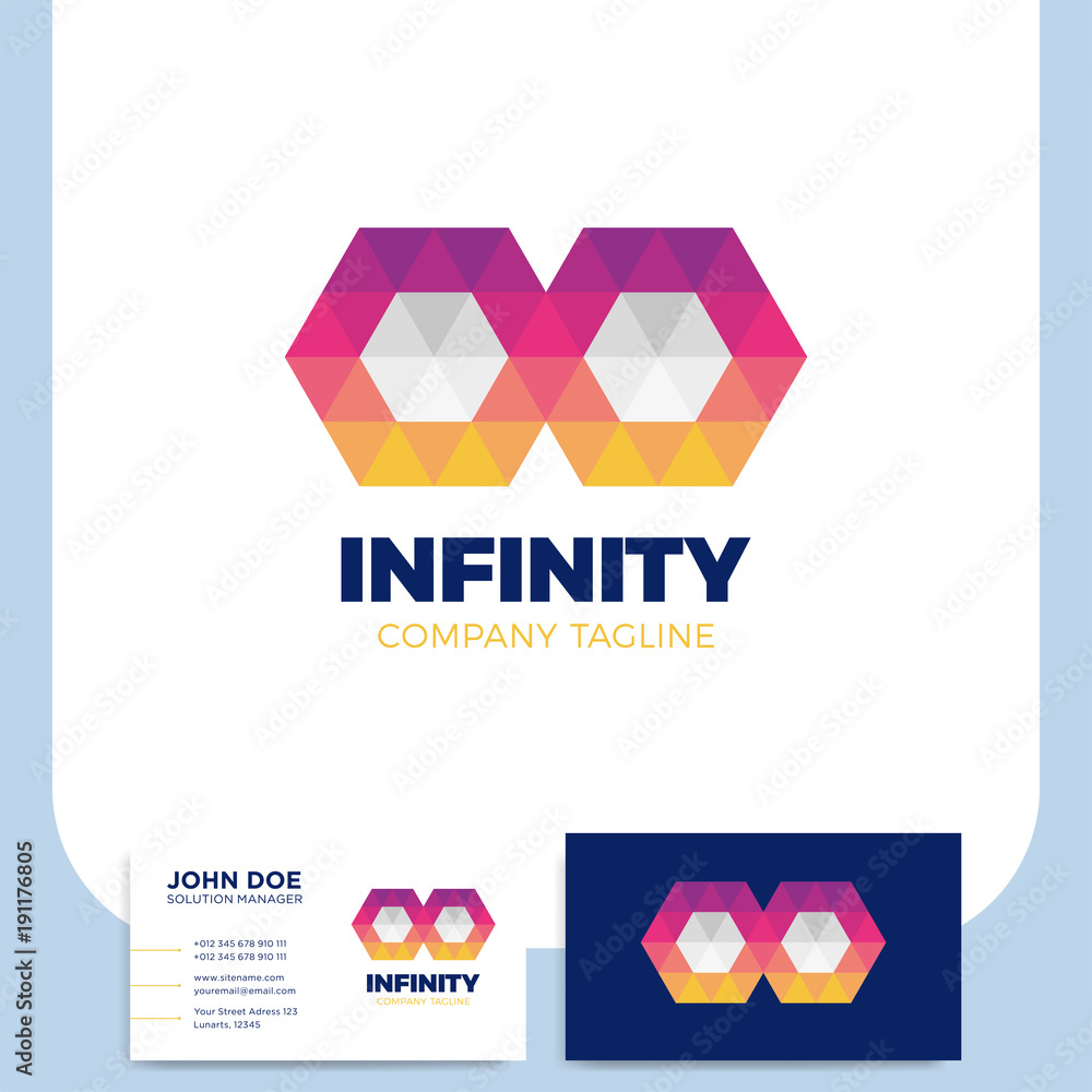 Infinity symbol logo design infinity logo template infinity media logo ...
