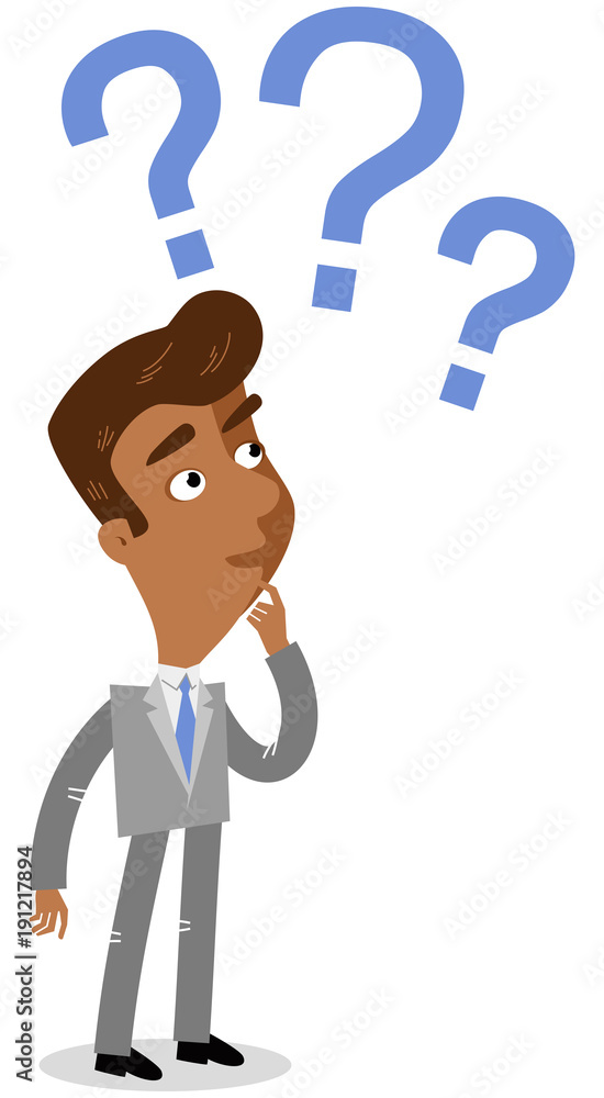 Clueless Person Clipart