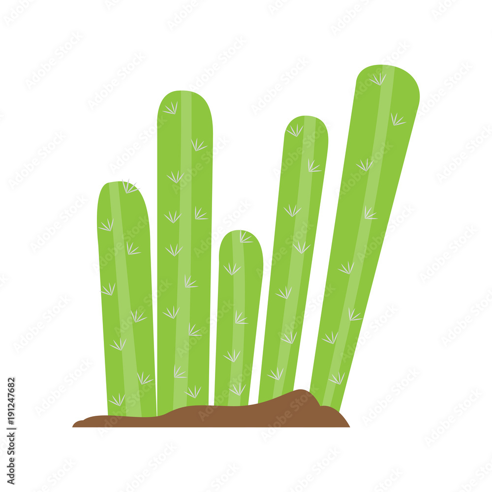 Cartoon cactus icon Stock Vector | Adobe Stock