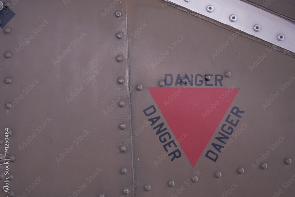 texture: fuselage of a military helicopter used in war, metal, steel ...