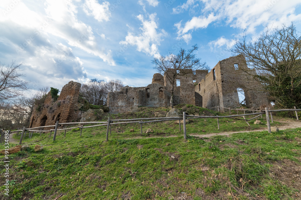 Monterano (Italy) - A ghost medieval town in the country of Lazio ...