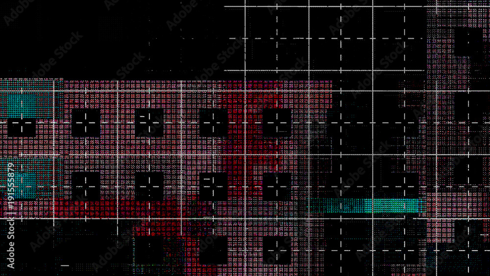 Tech Glitch Ambient Variety Stock Template | Adobe Stock