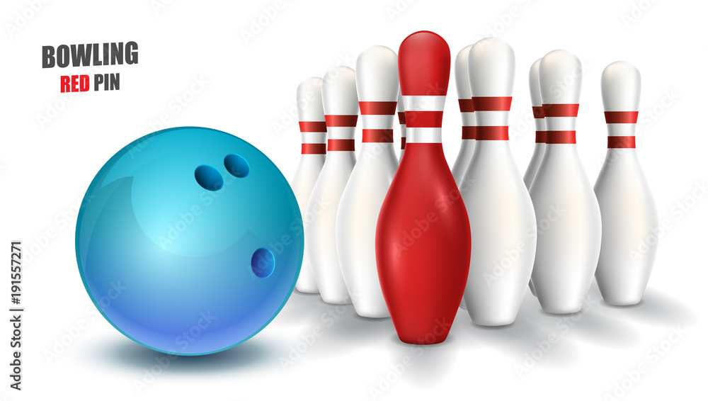 Bowling Pins Clip Art