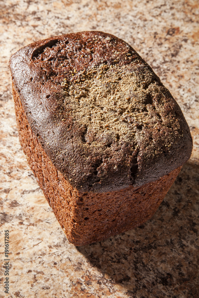 black bread Stock Photo | Adobe Stock