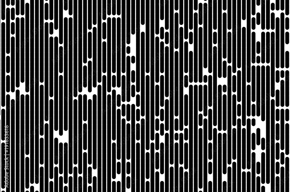 Monochromatic Abstract background, distortion texture, random vertical ...