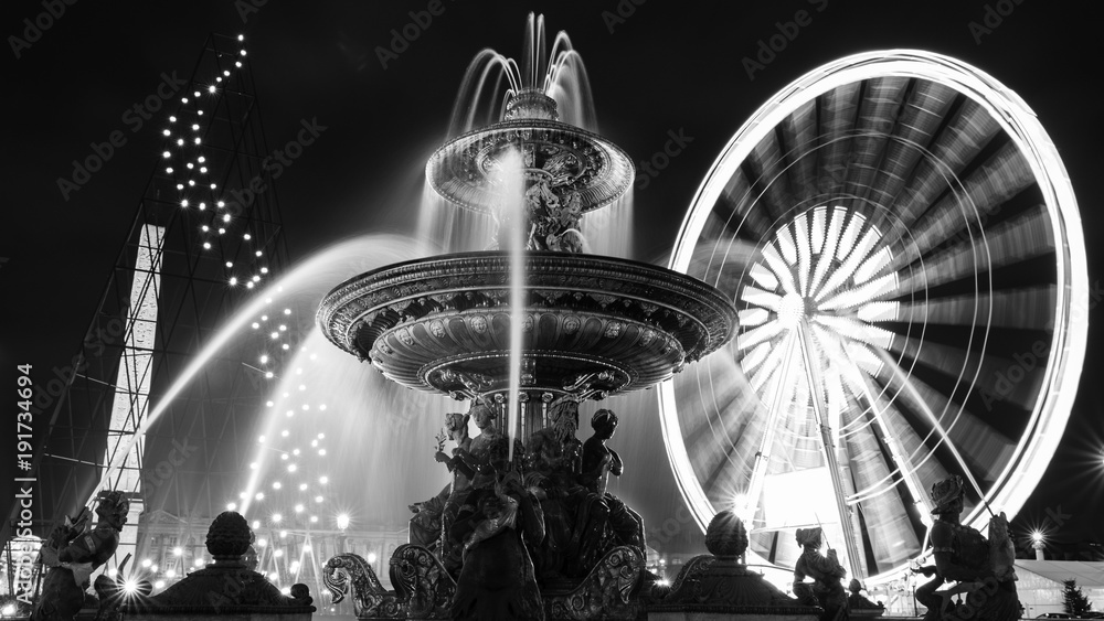 Paris Night & Light Stock Photo | Adobe Stock