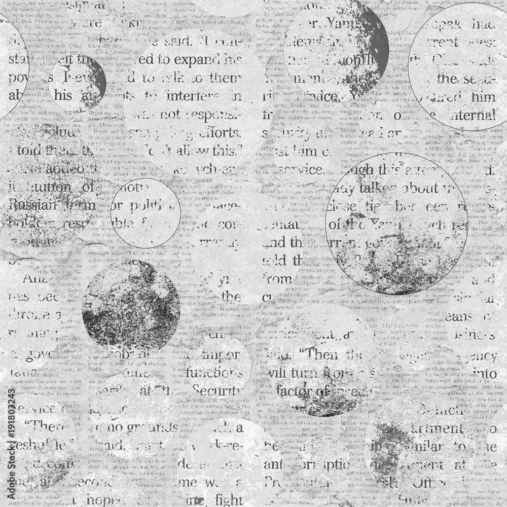 Newspaper texture seamless background Stock Illustration | Adobe Stock