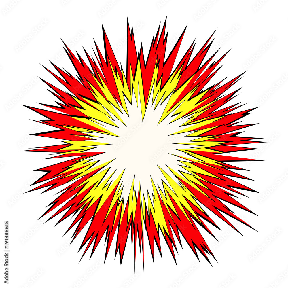 Exploding Pop Cartoon