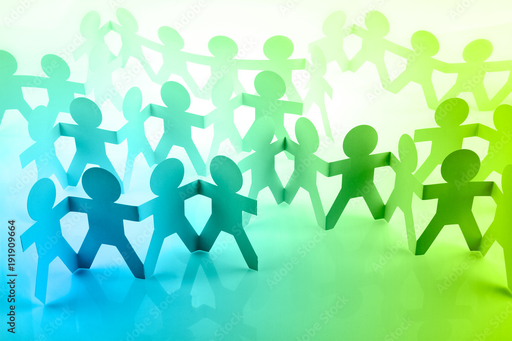 Group of people holding hands in support. Teamwork Stock Photo | Adobe ...