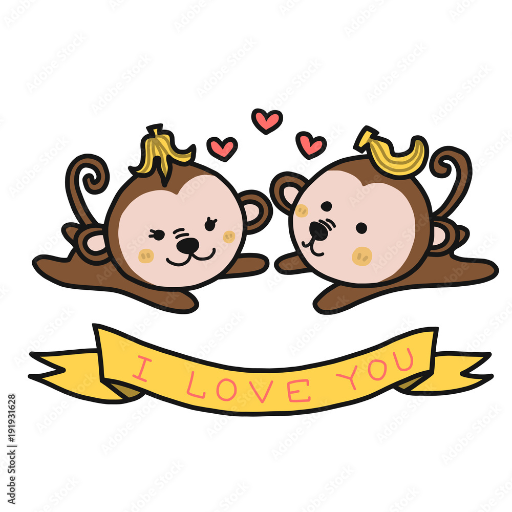 I Love You Cartoon Drawings