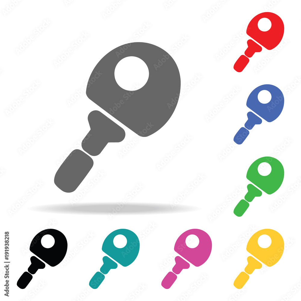 table tennis. Element of sport multi colored icon for mobile concept ...