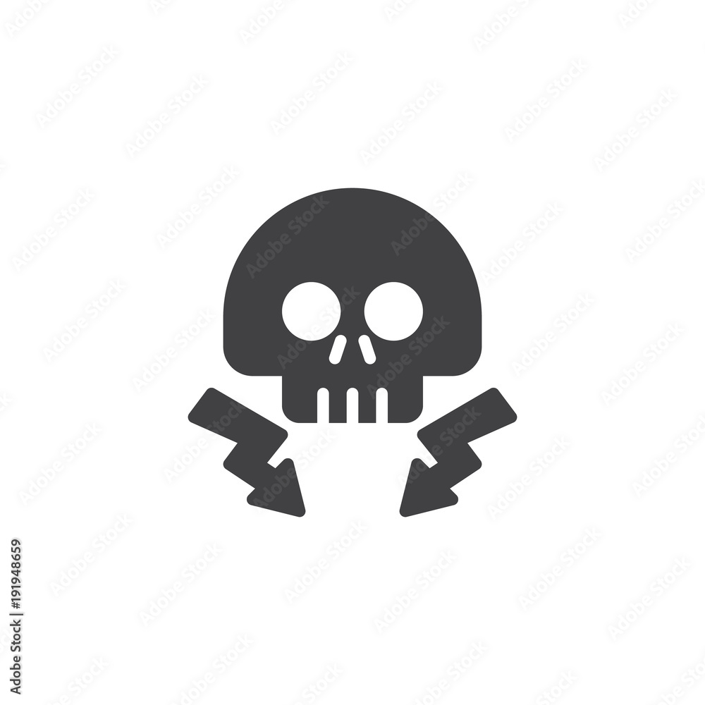 White Power Skull Symbols