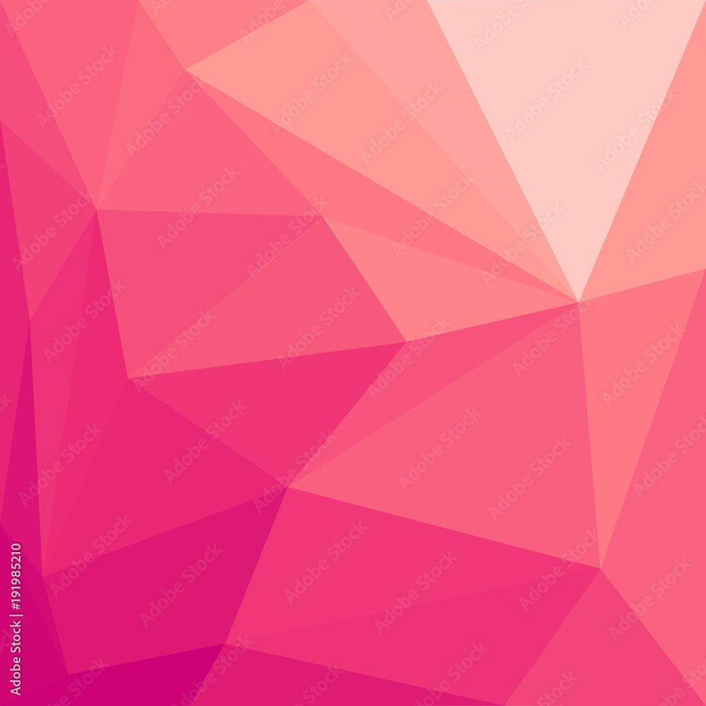 pink low poly background vector design Stock Vector | Adobe Stock