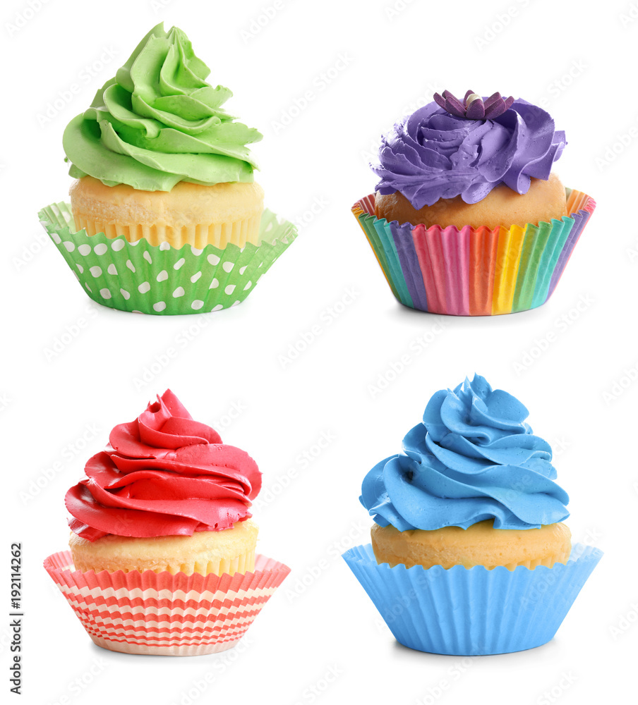 Colorful Cupcake Backgrounds
