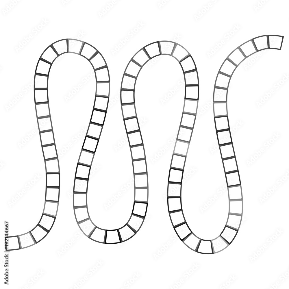 Abstract futuristic maze, zigzag pattern template for children's games ...