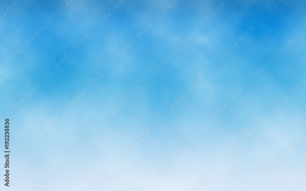 Sky background. White clouds in blue sky. Realistic texture for website ...