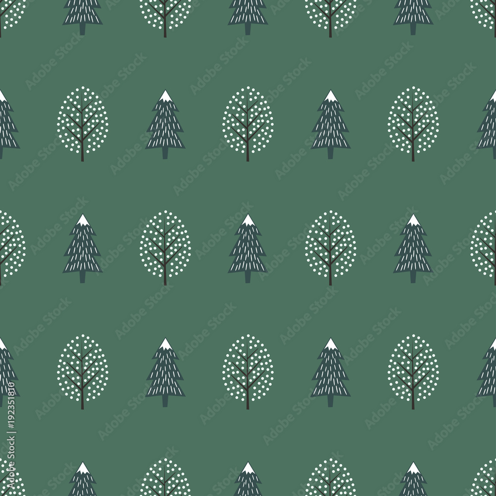 Winter Pattern Wallpaper
