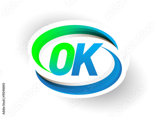Blue Ok Logo