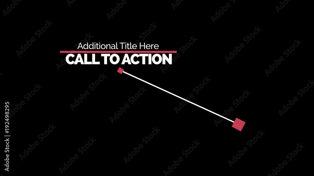 Call to Action Overlay Animation 25 Stock Template | Adobe Stock