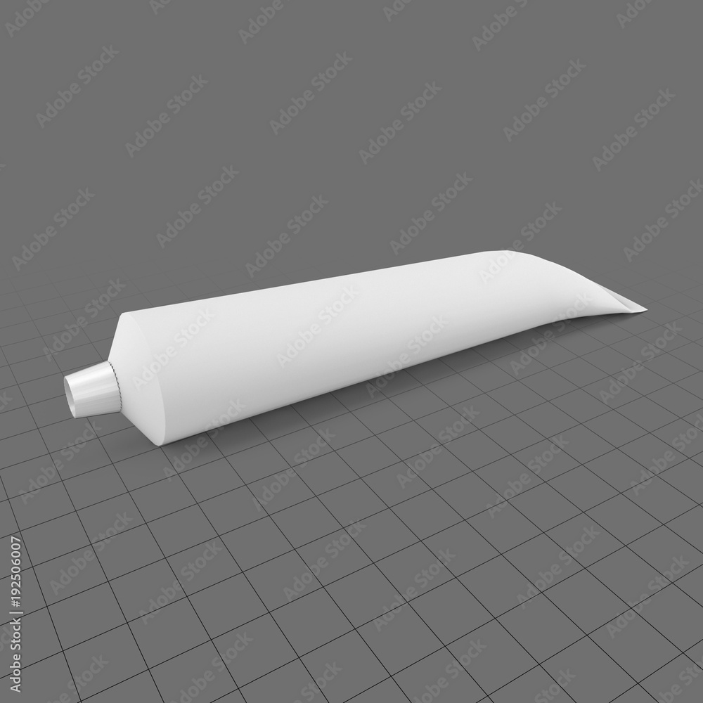 Toothpaste container 2 Stock 3D asset | Adobe Stock