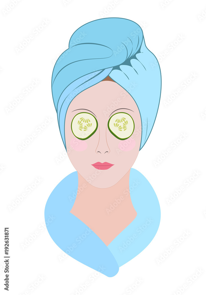 Spa Facial Clip Art
