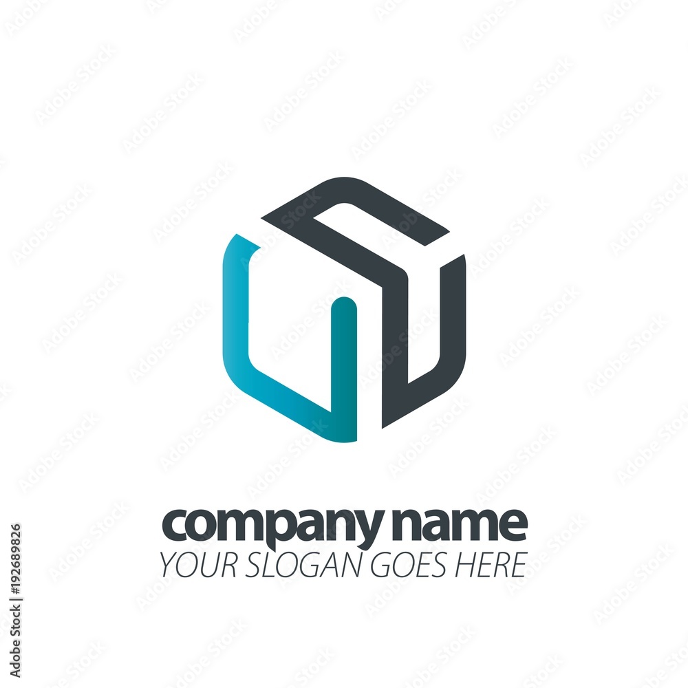 Initial Letter Creative Logo Stock Vector | Adobe Stock