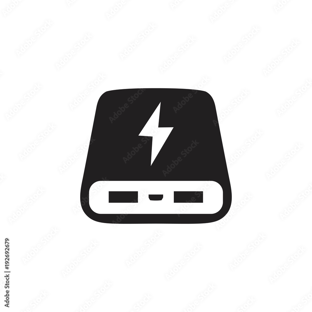 Power bank icon Stock Vector | Adobe Stock