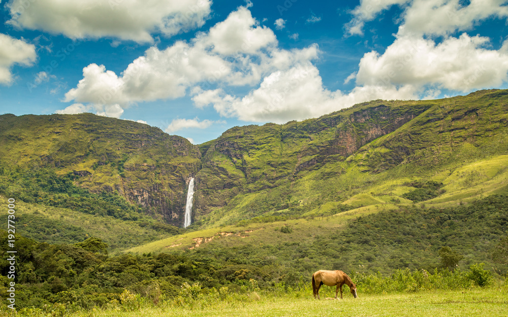 serra da canastra brazil park national falls danta Stock Photo | Adobe ...