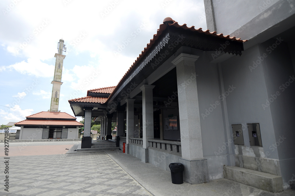 Bunut Payung Mosque. New mosque build with local architectural style ...