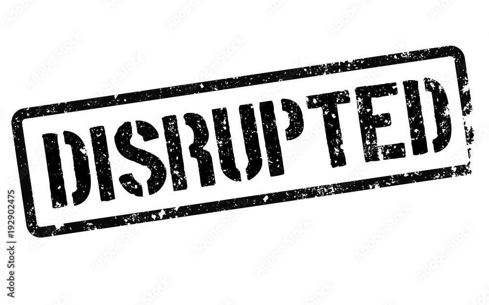 Disruption Typography