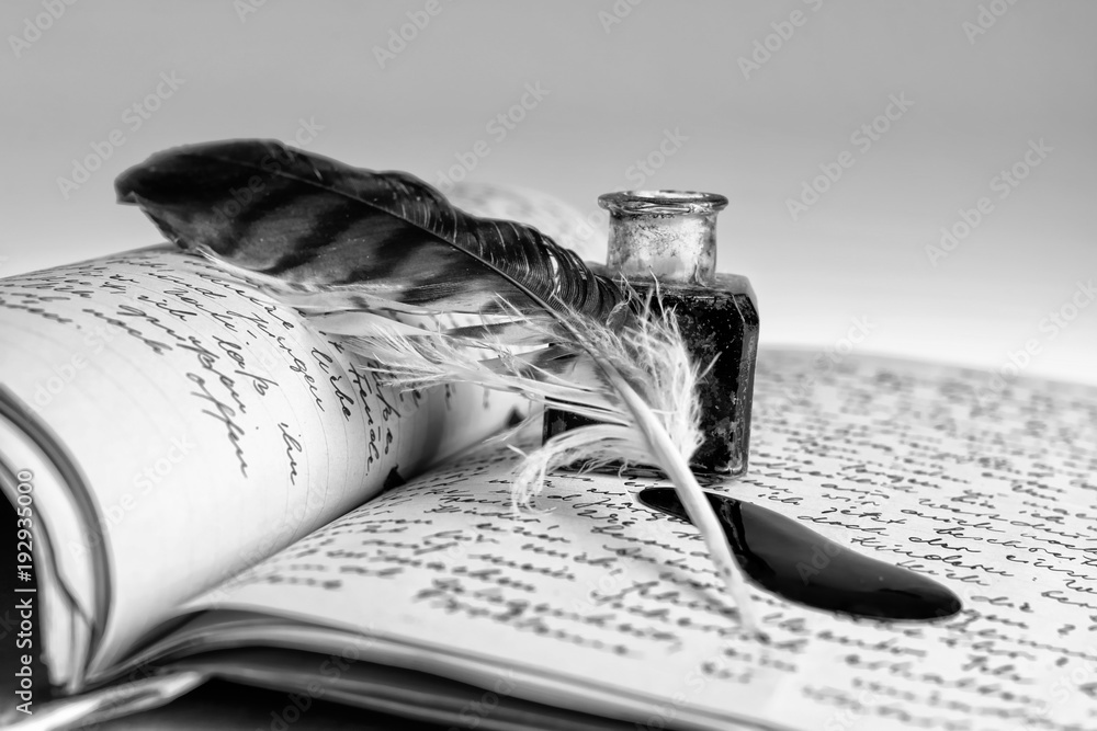 Writing Photography Black And White