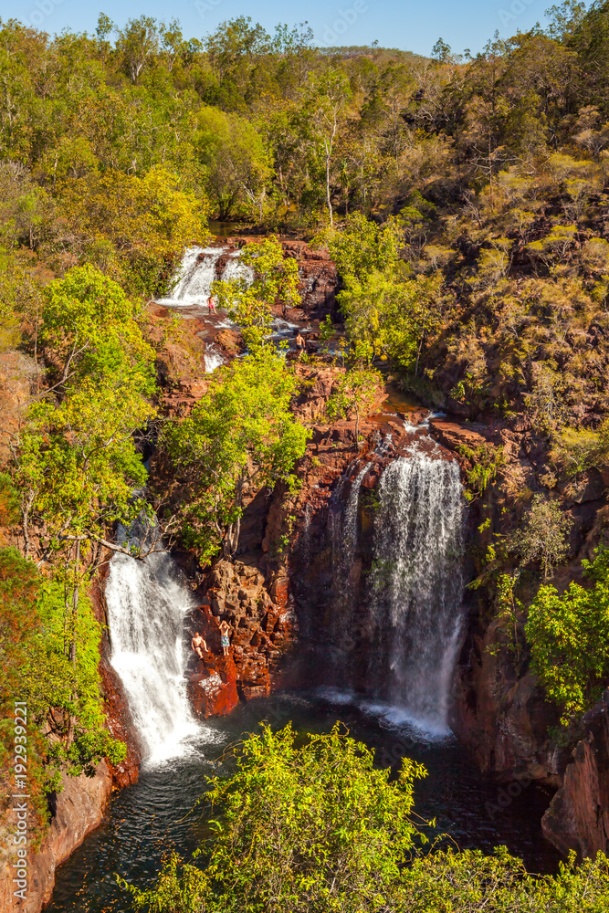 Photo & Art Print Florence Falls is a spectacular double waterfall set ...