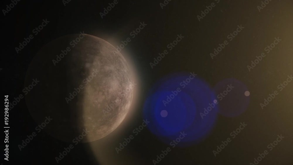 Solar System - Mercury. It is the smallest and closest to the Sun of ...