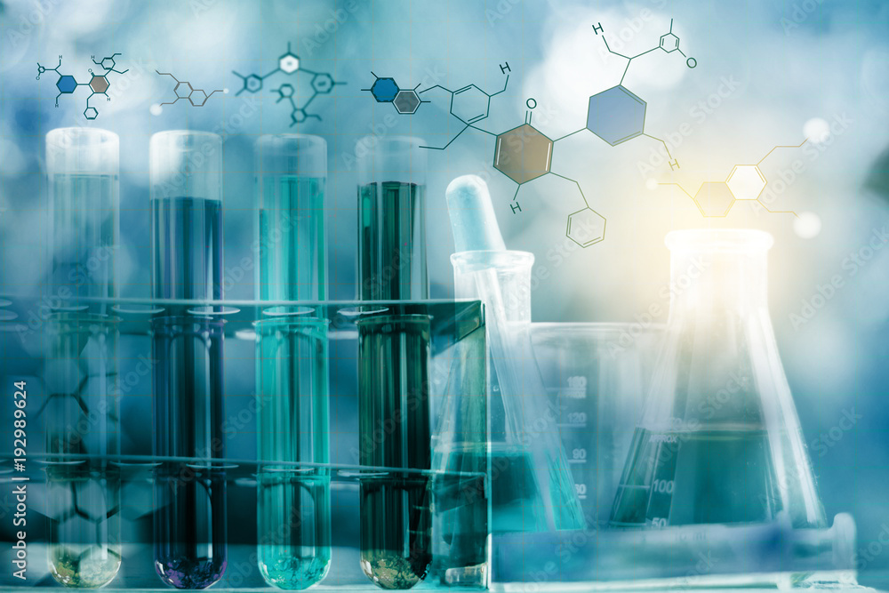 Laboratory test tube,Glass laboratory chemical test tubes with liquid ...