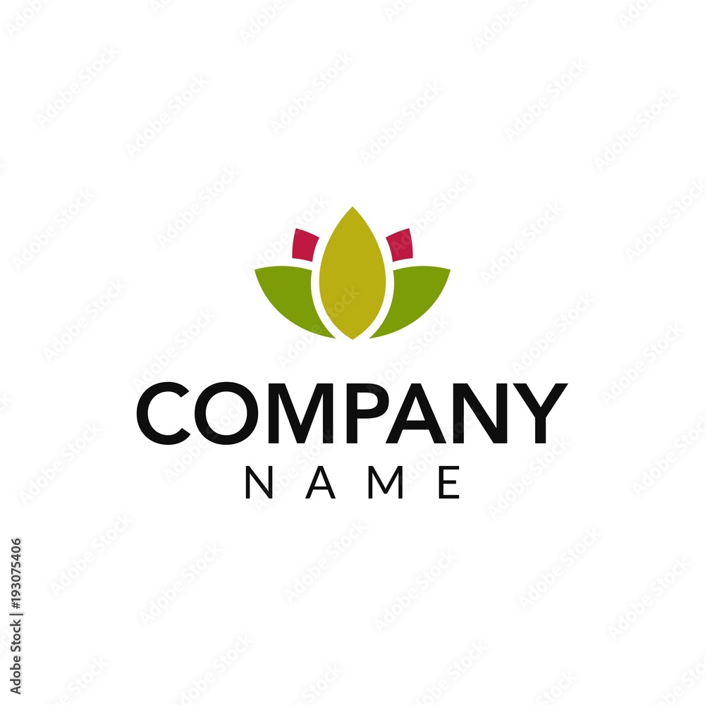 Medical spa vector logo icon illustration Stock Vector | Adobe Stock