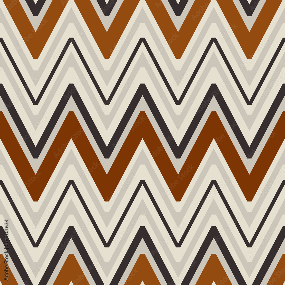 Geometric vector pattern in retro style, modern stylish texture ...
