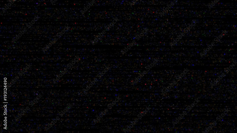 Digital damage and glitch technique effect for video overlays and ...