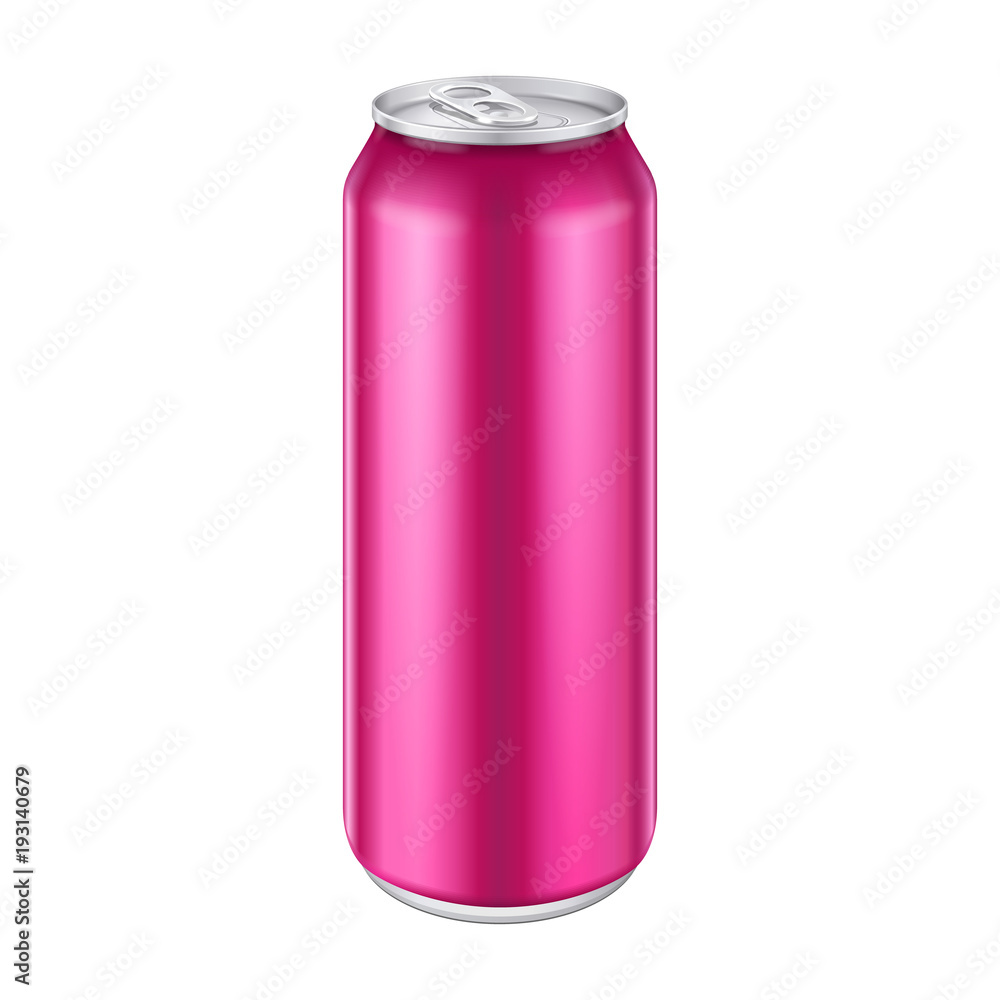 Pink Violet Purple Magenta Metal Aluminum Beverage Drink Can 500ml, 0 ...