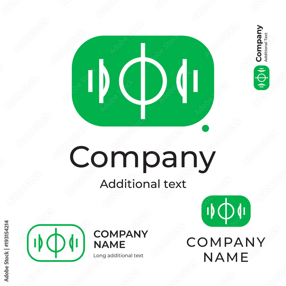 Soccer Football Field Logo Modern Simple and Clean Identity Brand Icon ...
